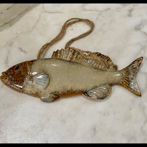 Wall Decor | Fish Wall Art Display Pottery Unsigned Vintage | Poshmark